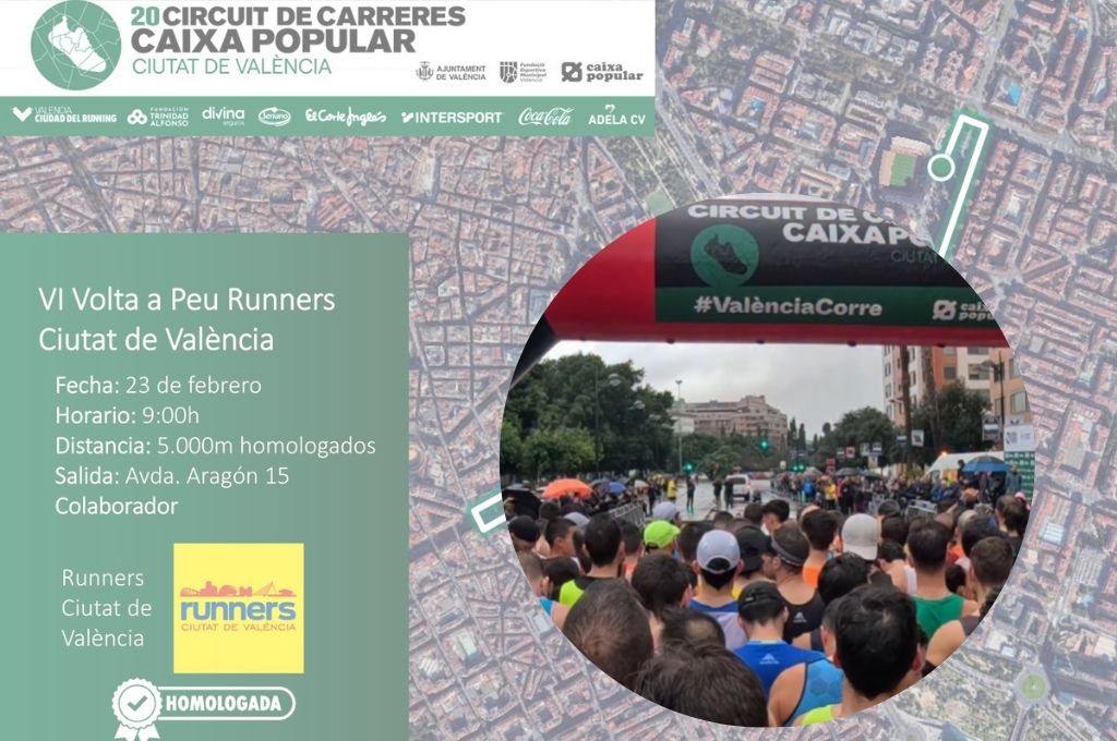 Alejandro Ortuño y María Ureña ganan bajo la lluvia | CarrerasVLC